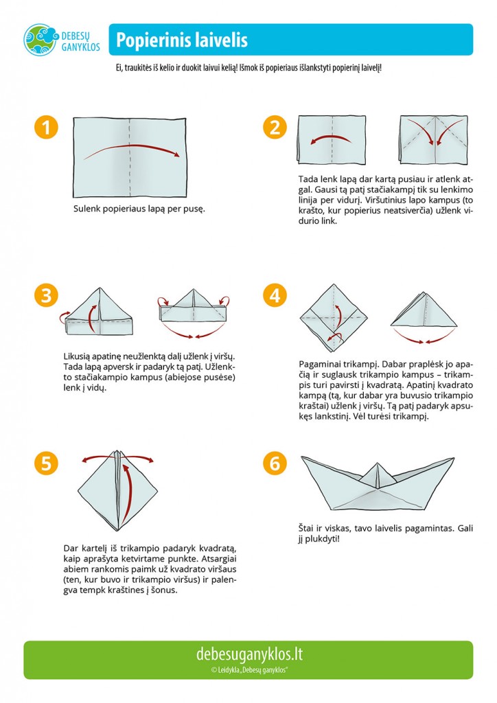 Popierinis laivelis - Debesų ganyklos
